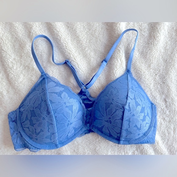 PINK Victoria's Secret | Intimates & Sleepwear | Pink Lace Pushup Front ...